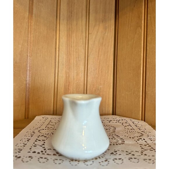 Hall | Dining | Vintage Hall China White Miniature Creamer Pitcher ...
